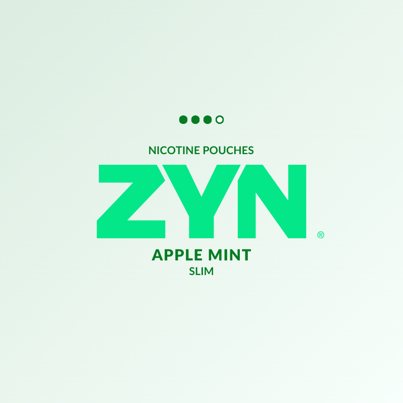 ZYN APPLE MINT SLIM STRONG – Snusdiscount